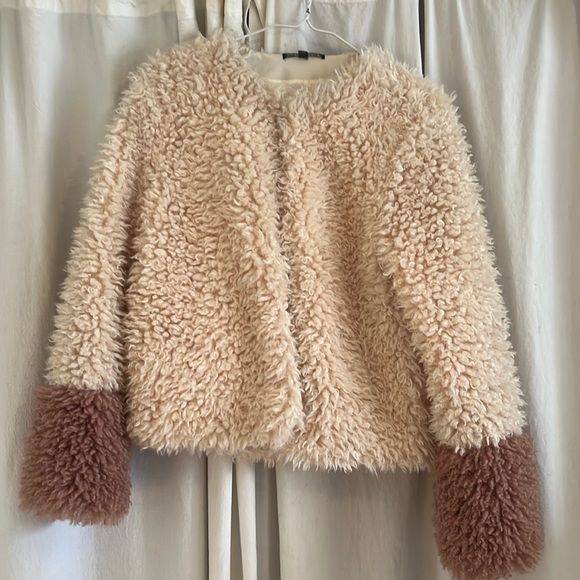 Honey Punch | Jackets & Coats | Honey Punch Fuzzy Cozy Jacket | Poshmark
